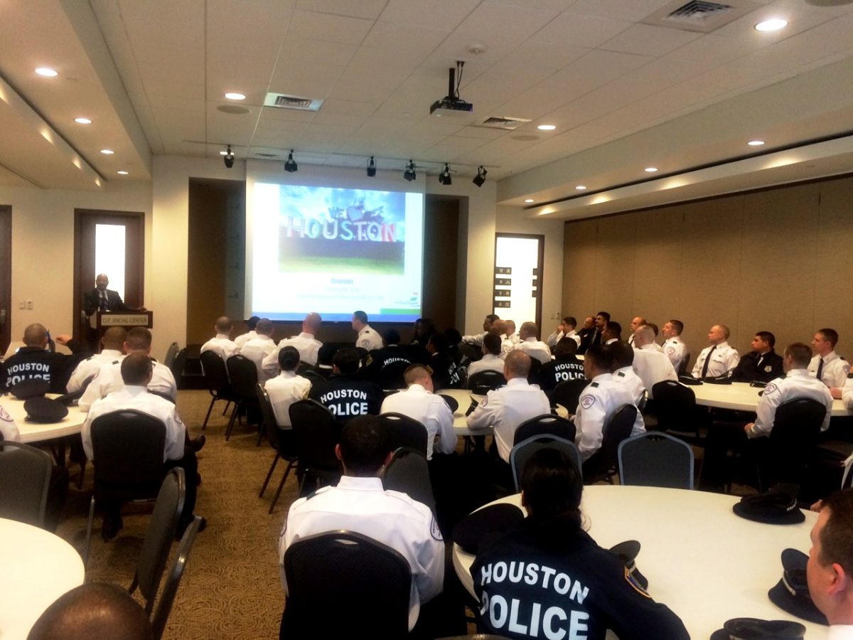 2 Houston Police Academy Cadets Bus Tour - India House Houston
