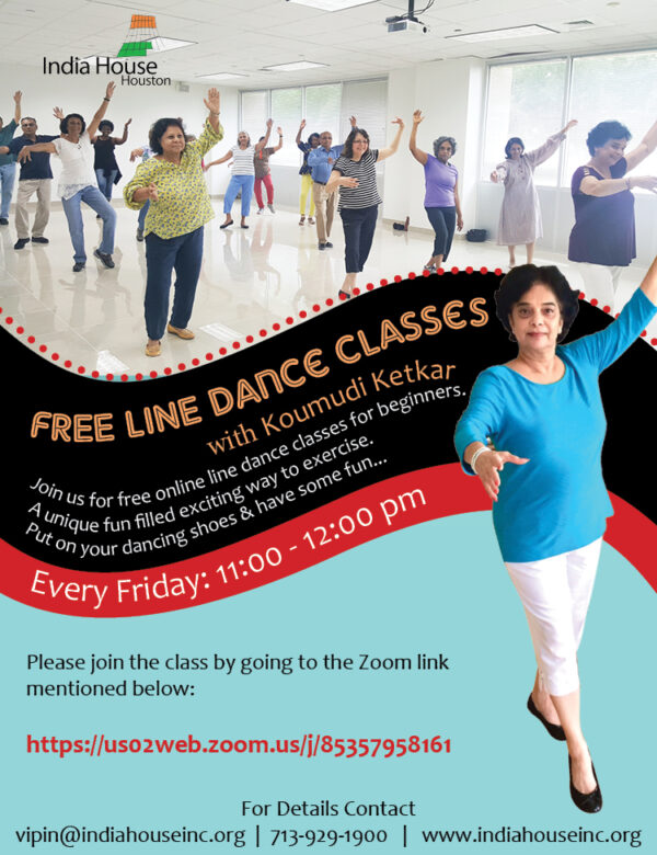 Line Dance Classes (Free) - India House Houston